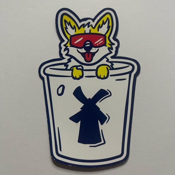 Dutch Bros | Other | Dutch Bros Corgi Magnet | Poshmark